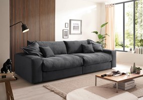 XXXLutz POHOVKA BIG SOFA, textil, antracitová P & B - Pohovky - 002220024210