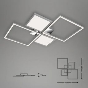 Briloner 3530-018 - LED Stmívatelný přisazený lustr FRAME LED/40W/230V + DO