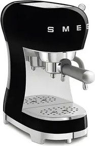 Smeg ECF02BLEU černá / Pákový kávovar