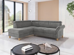 XXXLutz ROHOVÁ SEDAČKA, textil, šedá Sit & More - Sedací soupravy - 00014402573K
