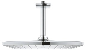 Grohe Rainshower 310 Mono Cube - Stropní set hlavové sprchy 142 mm, bez omezení průtoku, chrom 26565000