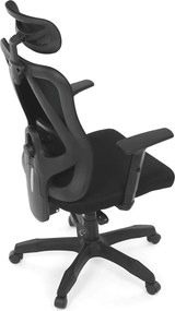 Ergonomická kancelářská židle ORVIN - černá síťovina