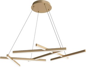 XXXLutz STROPNÍ ZÁVĚSNÉ SVÍTIDLO, 101/5,5/66 cm MAYTONI - Online Only svítidla - 004353010203