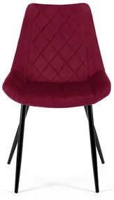 Jídelní židle Sariel II (burgund) (4ks). 1069577