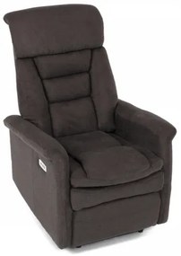 TV relaxační křeslo s elektrickým ovládáním hnědé TV-925 BR2
