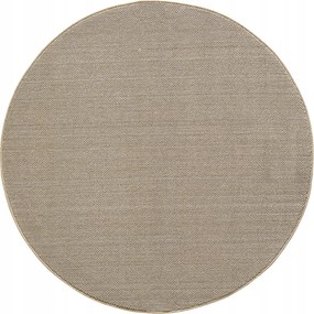 120x120 (průměr) kruh Kusový koberec Loom 4300 Beige kruh