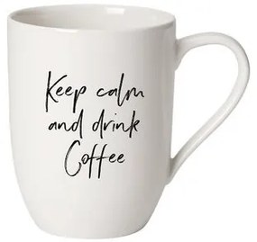 Villeroy & Boch V&B Statement Hrnek Keep calm a.d. Coffee 10-1621-9652
