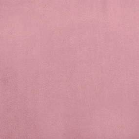 Dětská pohovka růžová 70 x 45 x 26,5 cm samet - Default Title