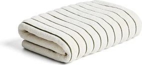 Zelená/béžová froté bavlněná osuška 70x140 cm Dorane – Kave Home
