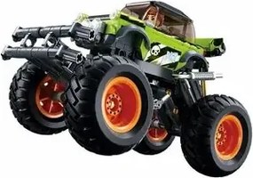 Sluban Power Bricks M38-B1158 Natahovací auto Bigfoot Green BKI / LEGO