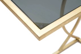 Odkládací stolek v stylu glamour, výška 60 cm