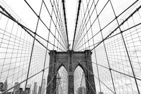 Fototapeta Brooklyn Bridge Ny Hladký vinyl 180x120