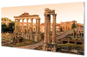akrylový obraz Řím Roman Forum svítání 120x60 cm