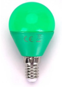 Aigostar B.V. | LED Žárovka G45 E14/4W/230V zelená - Aigostar | AI0100