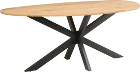 XXXLutz JÍDELNÍ STŮL, akácie, černá, barvy akácie, 200/100/76 cm MID.YOU - Jídelní stoly - 002193002501