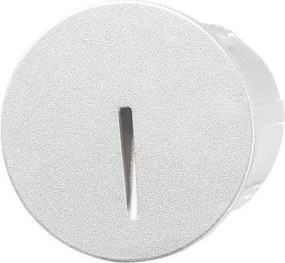 NV 9136186 Venkovní zapuštěné svítidlo do zdi CIRCE bílý hliník LED 3W 220-240V 3000K IP54 - NOVA LUCE