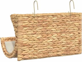 Pelíšek pro kočku s polštářkem vodní hyacint 37 x 20 x 20 cm 245496