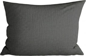Mušelínový povlak na polštář MUSSARI 70x90 cm, šedý