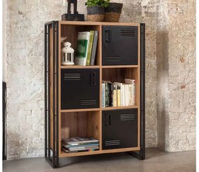 Designový regál Ilaria 89 cm borovice