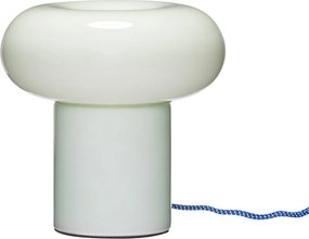 Světle zelená skleněná stolní lampa (výška 22 cm) Hues – Hübsch