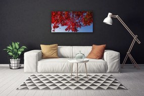 Obraz na plátně Strom Listy Větve Příroda 125x50 cm