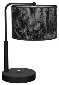 Milagro | Stolní lampa SATINO 1xE27/60W/230V černá/šedá | MI1450
