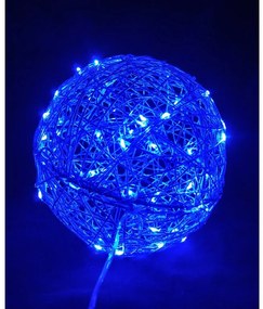 LED světelná koule, modrá, různé velikosti Průměr (cm): 20 cm