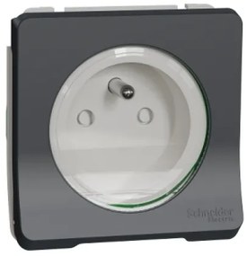 Schneider Electric Mureva Styl IP55 zásuvka antracit MUR36133