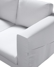 Potah na pohovku IKEA Norsborg 2-místná barva bílá látka pletený vzor
