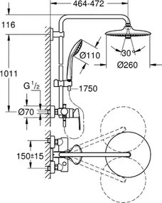 Grohe Vitalio Joy - Sprchový set
