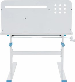 Rostoucí psací stůl SMART - modrá / bílá