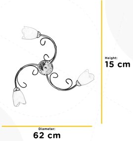ONLI - Stropní svítidlo ODINO 3xE14/6W/230V