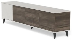 TV stolek Random 200 cm kašmír/ořech