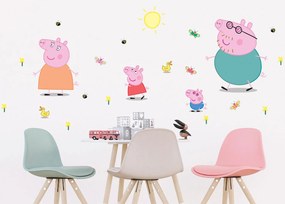 Dětská samolepka na zeď Prasátko Peppa | 65 x 85 cm | DDK2341