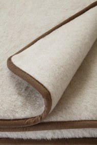 Wooline Vlněná deka, béžová 140x200 cm, camel