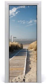 Fototapeta na dveře Stezka na pláž 75x205 cm