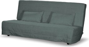 Potah na pohovku IKEA Beddinge , dlouhý barva modrá látka pletený vzor