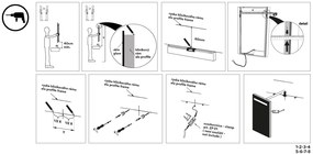 Nimco černé LED zrcadlo 1200x650 ZPC 41006-90