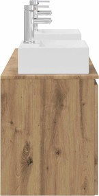 Sada koupelnových skříněk 3 ks Dub artisan 49,5 x 41 x 62,5 cm 3405656