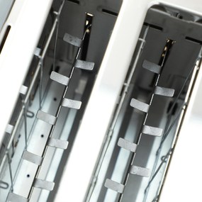 HOMCOM snídaňový set konvice a topinkovač 1,5 l konvice 4 plátky topinkovače 3000 W 7 stupňů propečení rozmrazování a ohřívání Šedá | Aosom.de