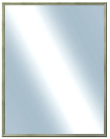 DANTIK - Zarámované zrcadlo - rozměr s rámem cca 70x90 cm z lišty Y-ka zelená linka (3126)