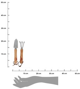 Zahradní nářadí Garden, hnědá