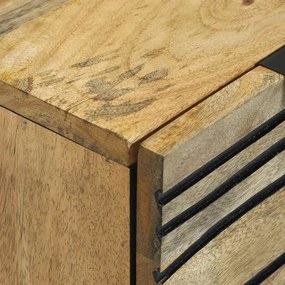 Sestava komody 2 ks Přírodní 120 x 33 x 75 cm 3310040