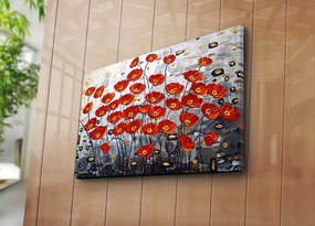 Obraz Poppy 45x70 cm červený