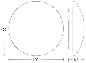 Steinel 056124 - LED Koupelnové svítidlo RS PRO LED P3 LED/19,5W/230V IP54 4000K