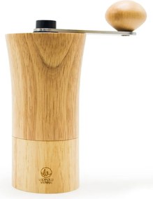 Ruční kávomlýnek Leopold Vienna Franca – dřevěný mlýnek s nastavitelnou hrubostí pro french press i espresso