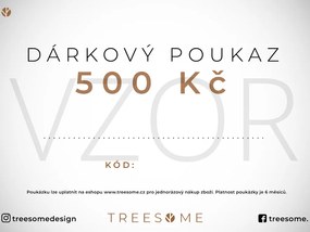 Dárkový Poukaz Cena: 500 Kč