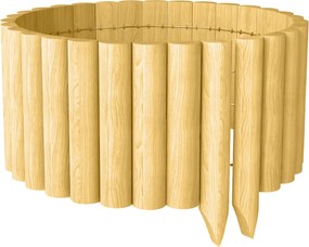 Outsunny smrkový zahradní obrubník 176 × 38 cm — dekorativní, odolný a snadná instalace pro zeleninové záhony, terasu a trávník