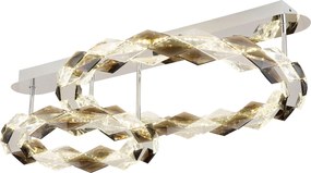 XXXLutz STROPNÍ LED SVÍTIDLO, 80/55/24.5 cm Globo - Online Only svítidla - 007326101103