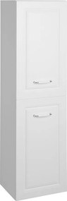 Aqualine Aqualine, FAVOLO skříňka vysoká s košem 40x150x31 cm, bílá mat, FV160